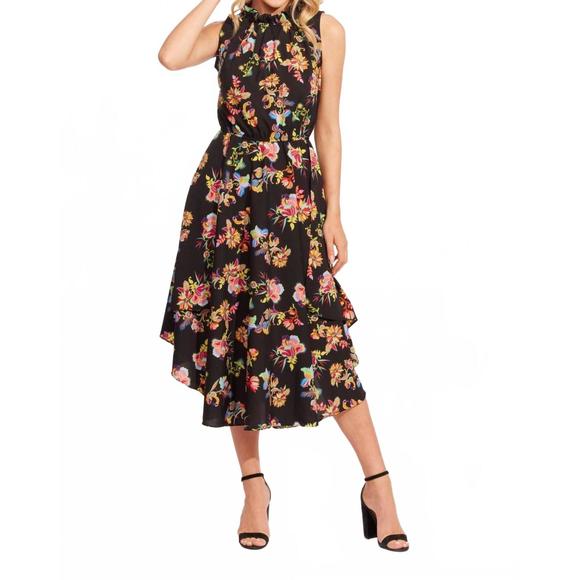 Eva Franco | Dresses | New Eva Franco Shentel Midi Dress In Midnight ...